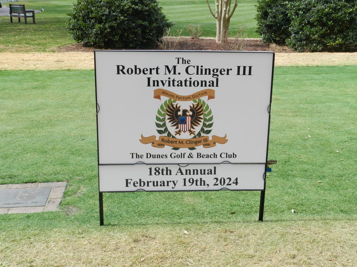 The 18th Annual Robert M. Clinger III Invitational Golf Tournament